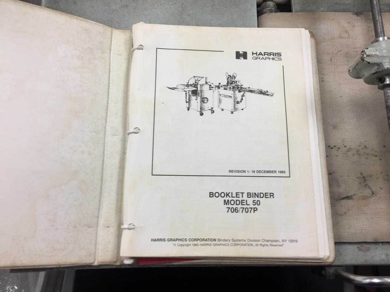 Lot #4: Harris Macey Collator / Bookletmaker, 9 Pockets, Vacuum Feed ...